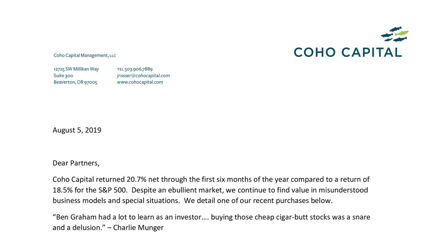 Coho Capital 2019 Q2 Letter.pdf | DocDroid