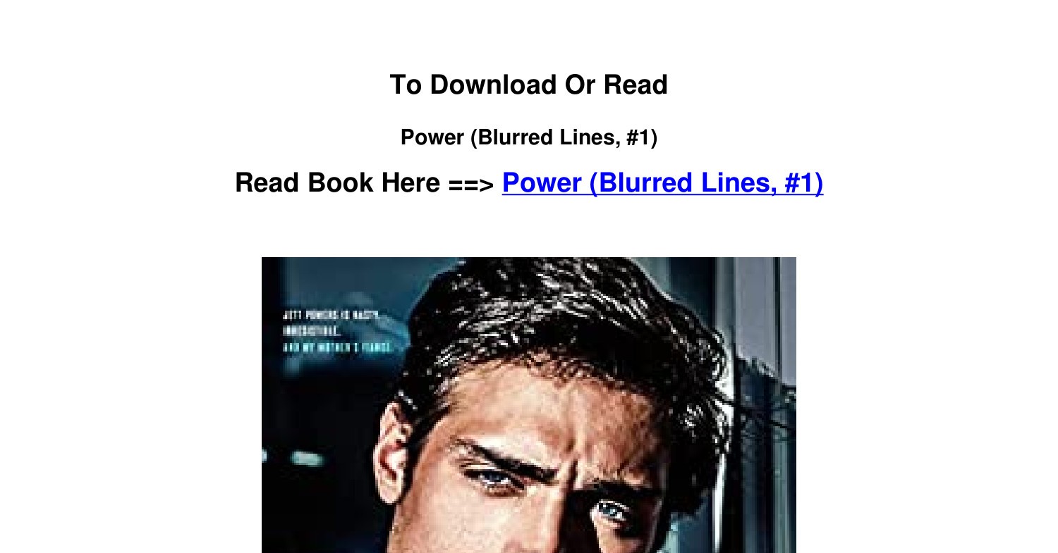 download EPUB Power Blurred Lines 1 BY Cassandra Robbins.pdf | DocDroid