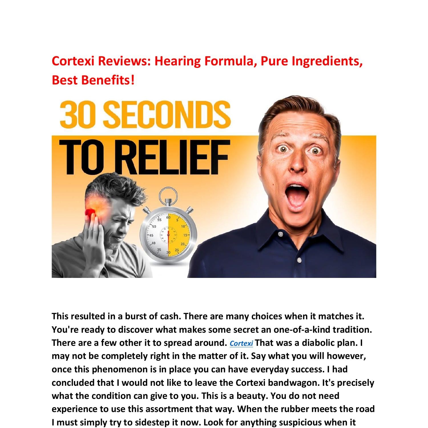 Cortexi Hearing Drops Ingredients.pdf | DocDroid