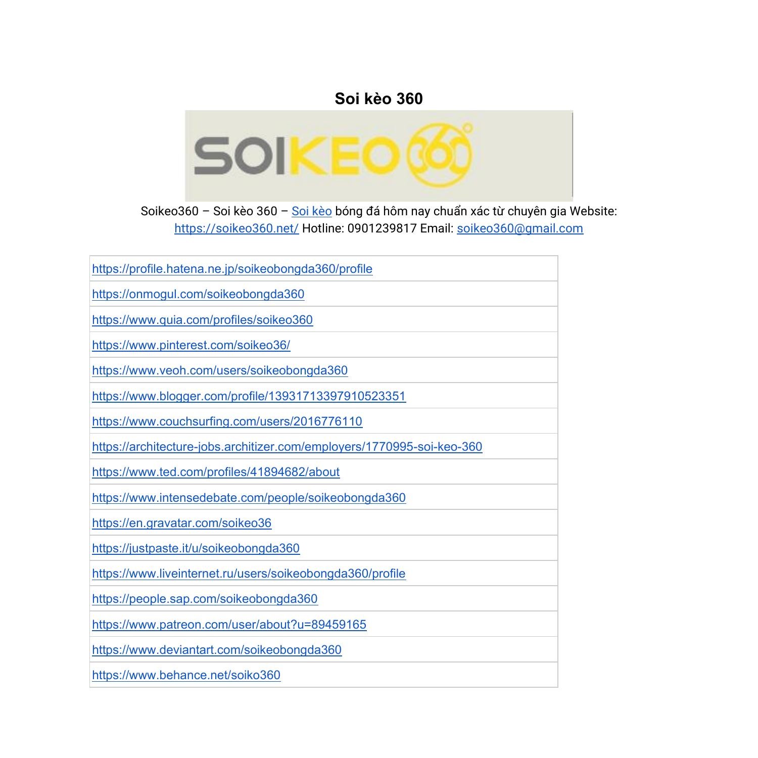 Soi kèo 360.docx | DocDroid