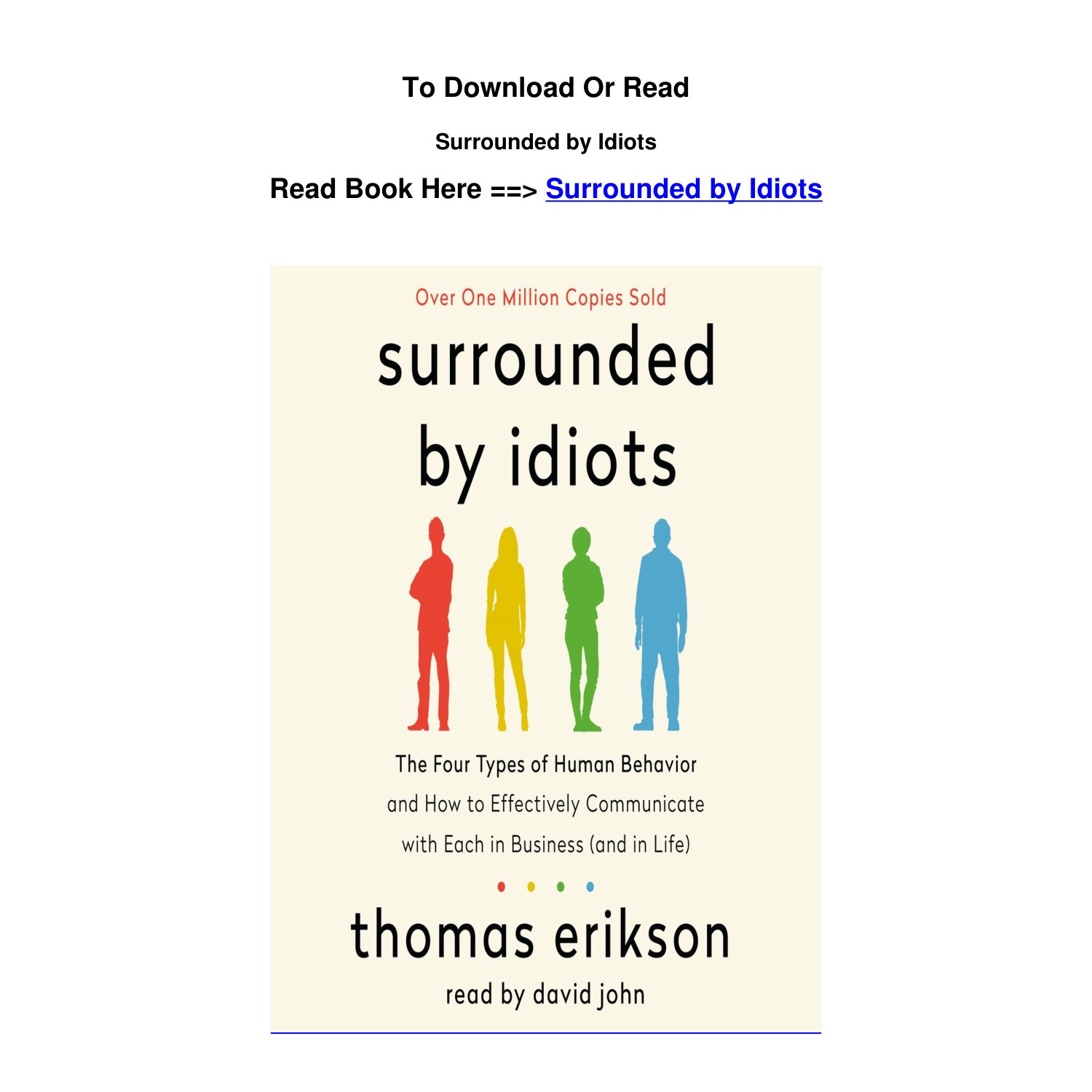 EPub download Surrounded by Idiots By Thomas Erikson.pdf | DocDroid