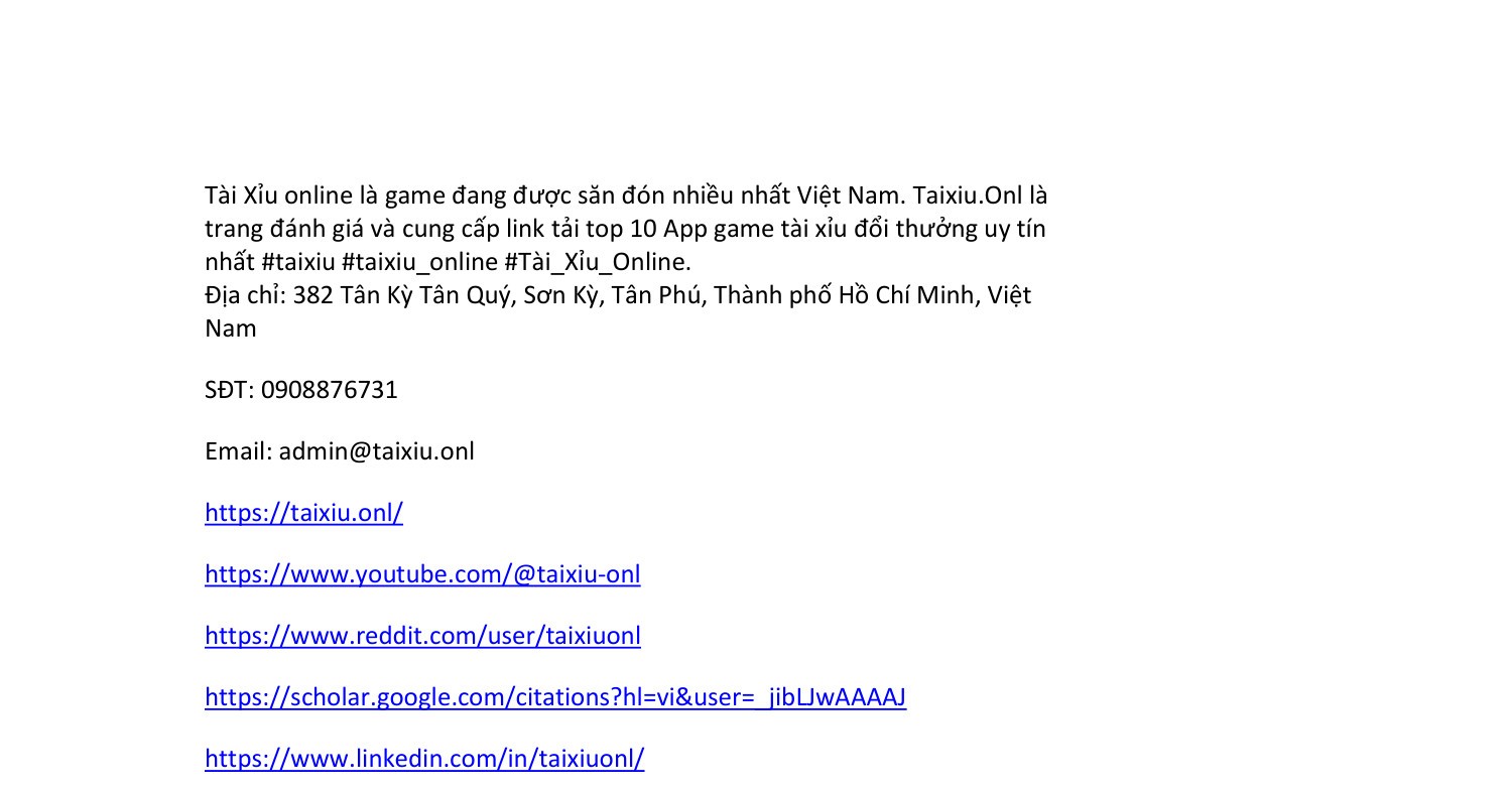 Tài Xỉu Online.docx | DocDroid