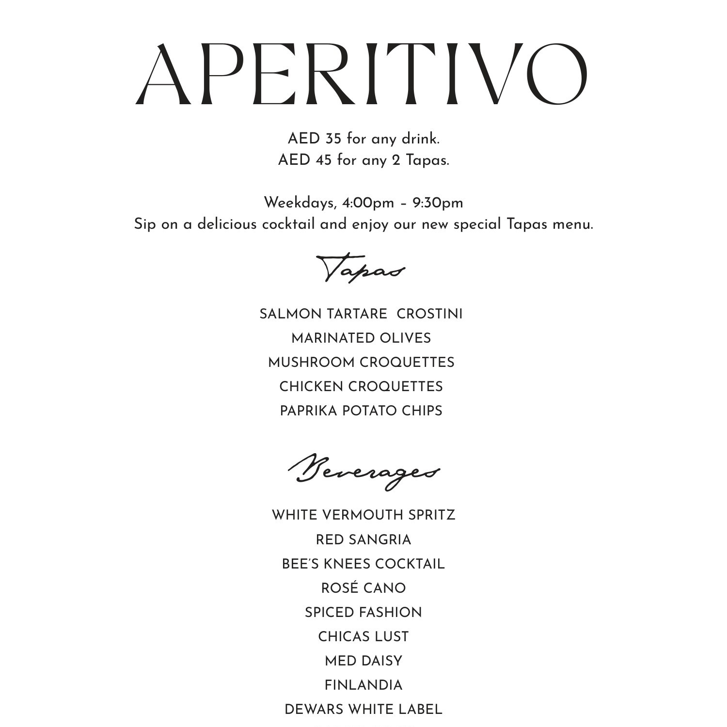 MENU APERITIVO.pdf | DocDroid
