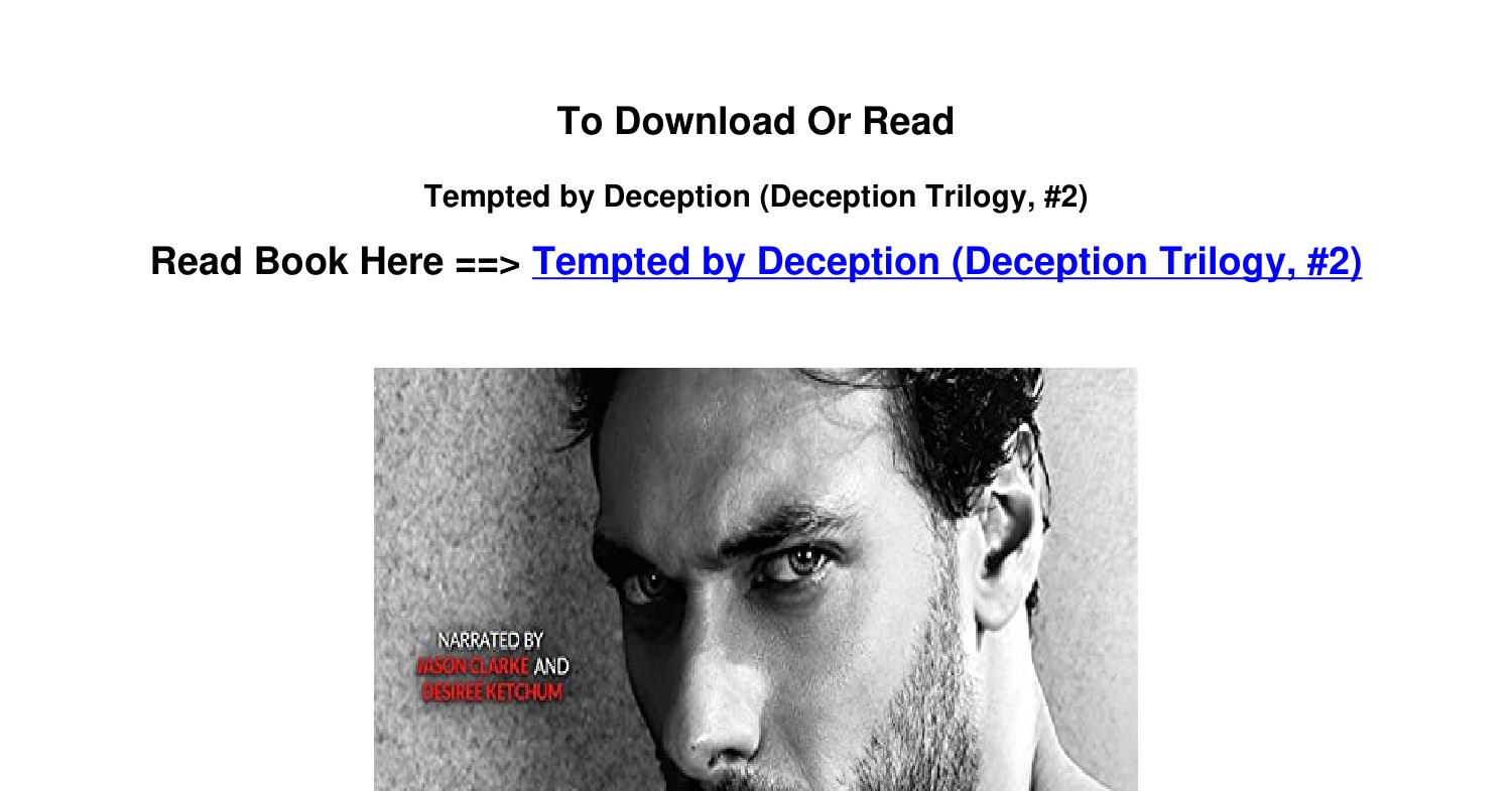 DOWNLOAD pdf Tempted by Deception Deception Trilogy 2 By Rina Kent.pdf ...