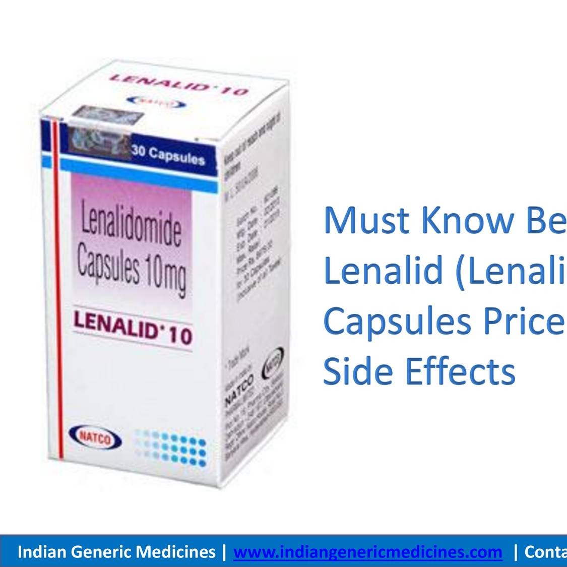Lenalid (10mg) (30 Capsule) (Linalidomide) Price and Use.pdf | DocDroid