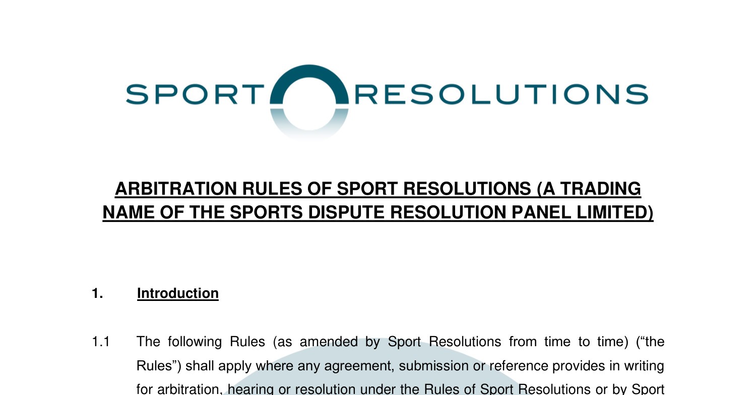 Sport-Resolutions-Arbitration-Rules-Appeals-Process.pdf | DocDroid