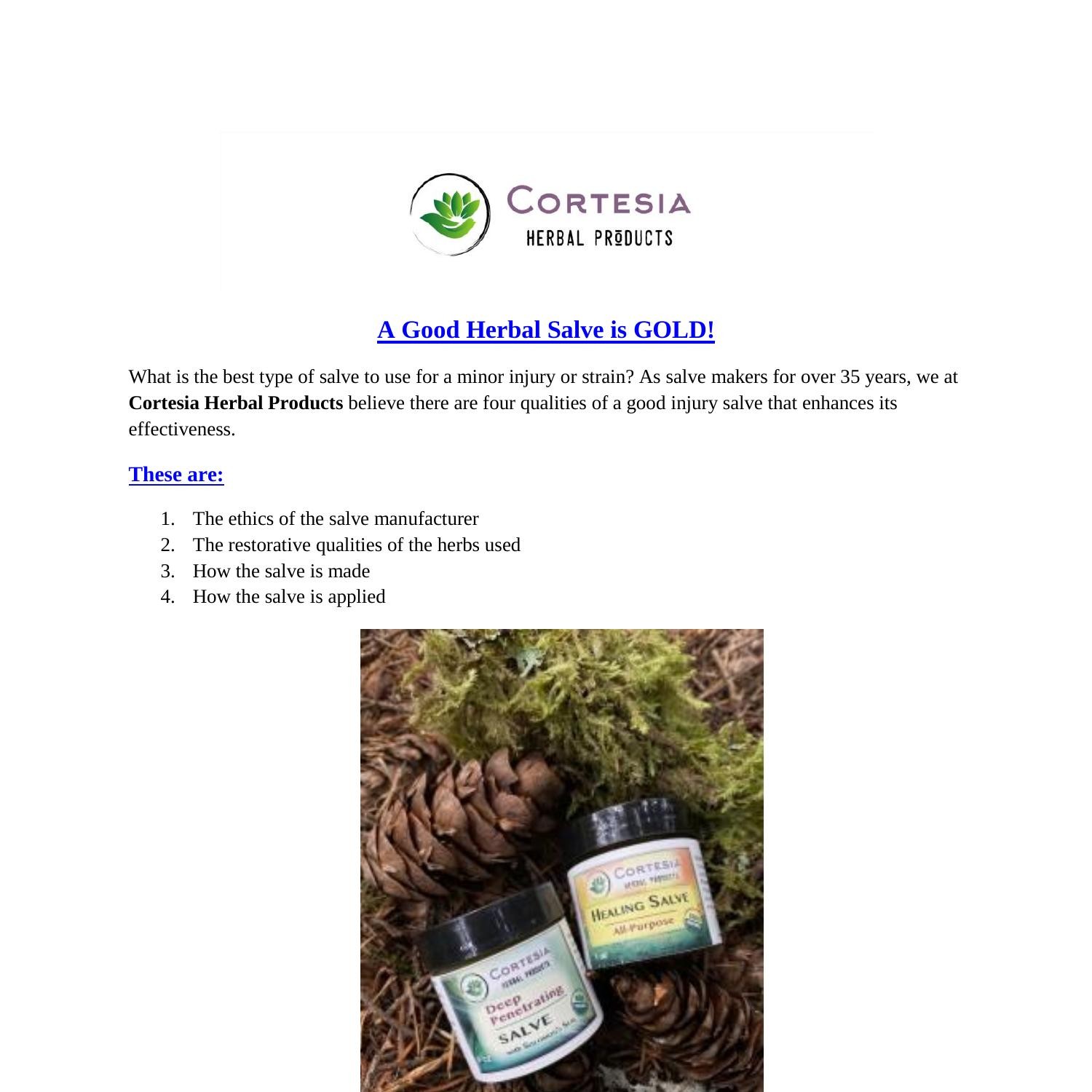 A Good Herbal Salve is GOLD.pdf | DocDroid