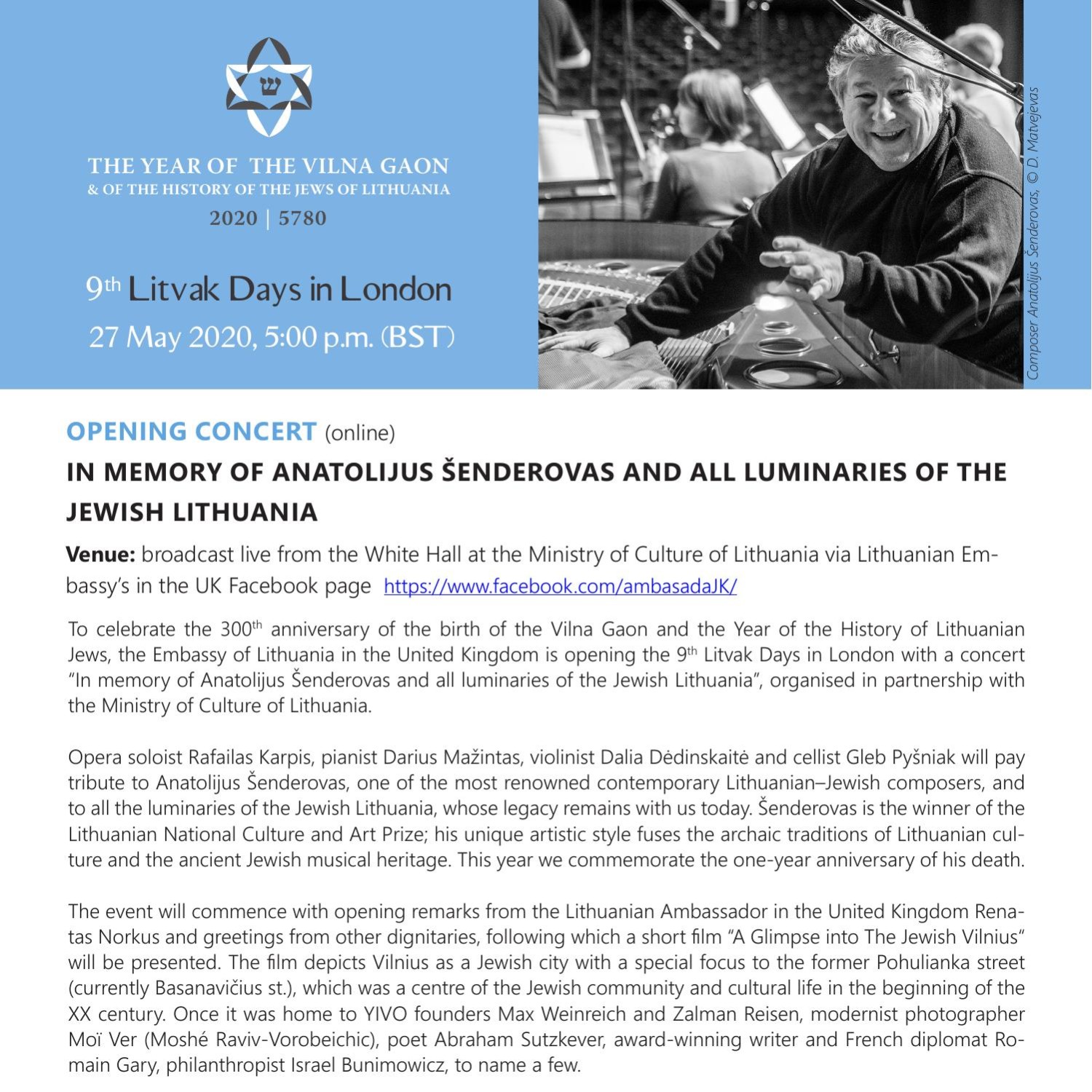 9th Litvak Days 2020: Opening Concert.pdf | DocDroid