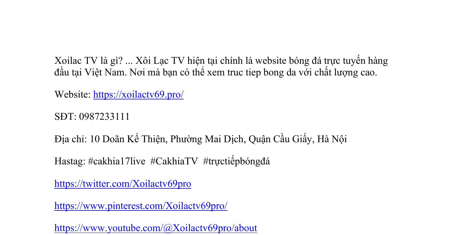 Xoilactv69pro.docx | DocDroid