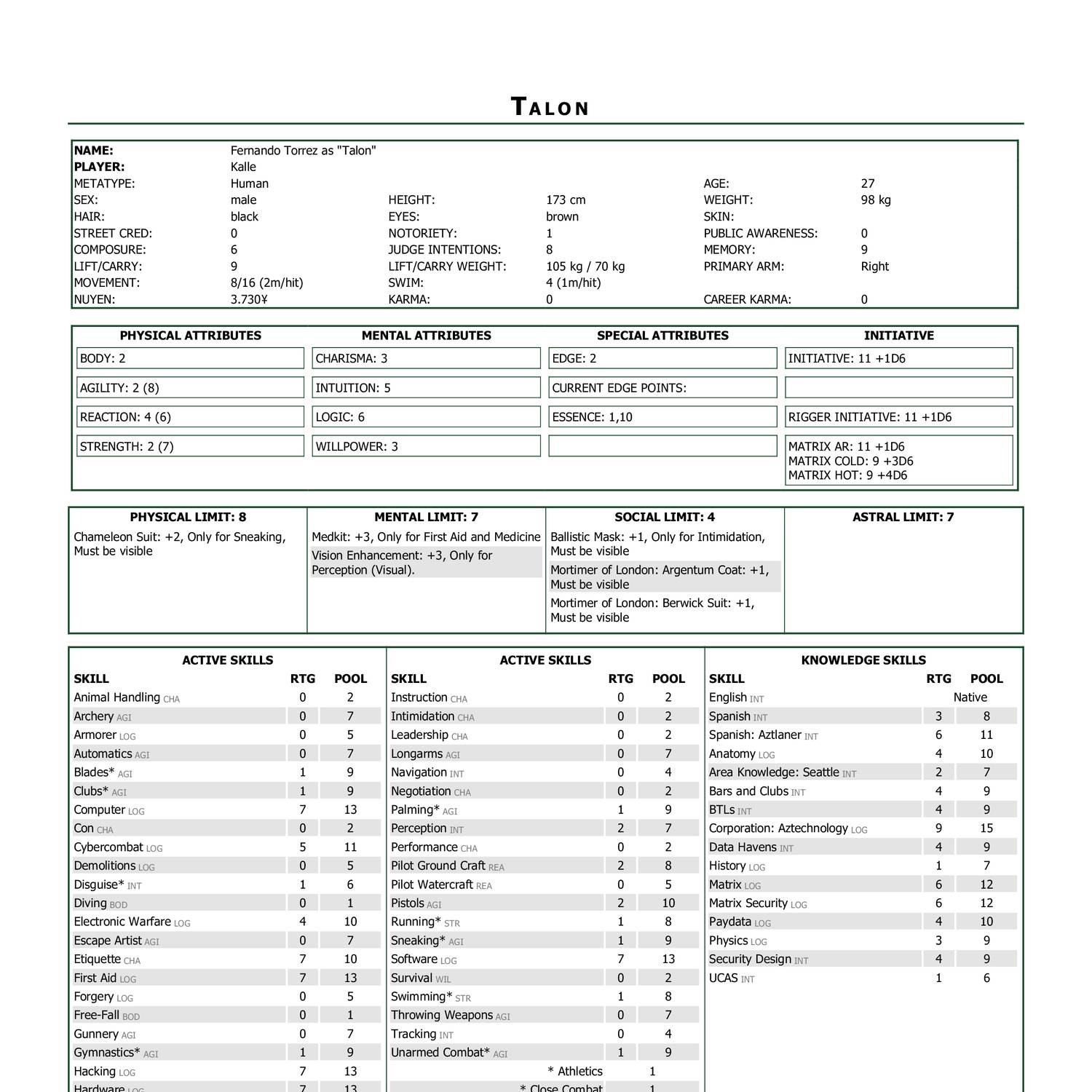Talon.pdf | DocDroid