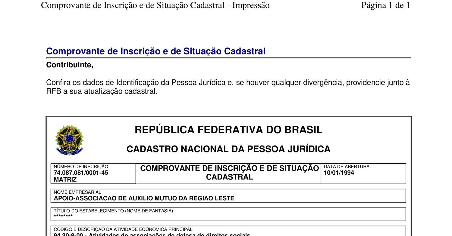 Como Consultar Cnpj Qsa E Capital Social De Uma Empresa