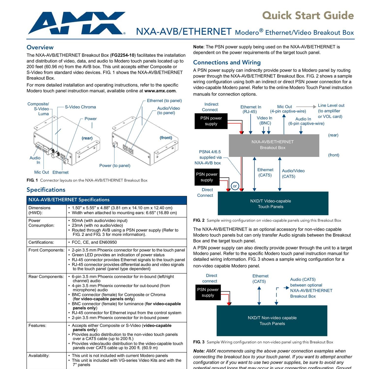 NXA-AVB-ETHERNET.QuickStartGuide.pdf | DocDroid