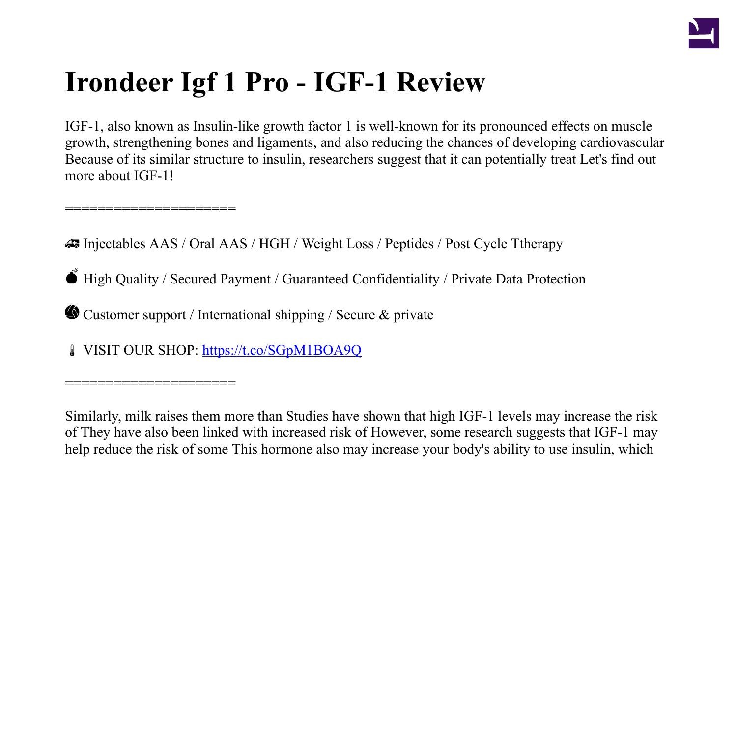 Irondeer Igf 1 Pro.pdf | DocDroid