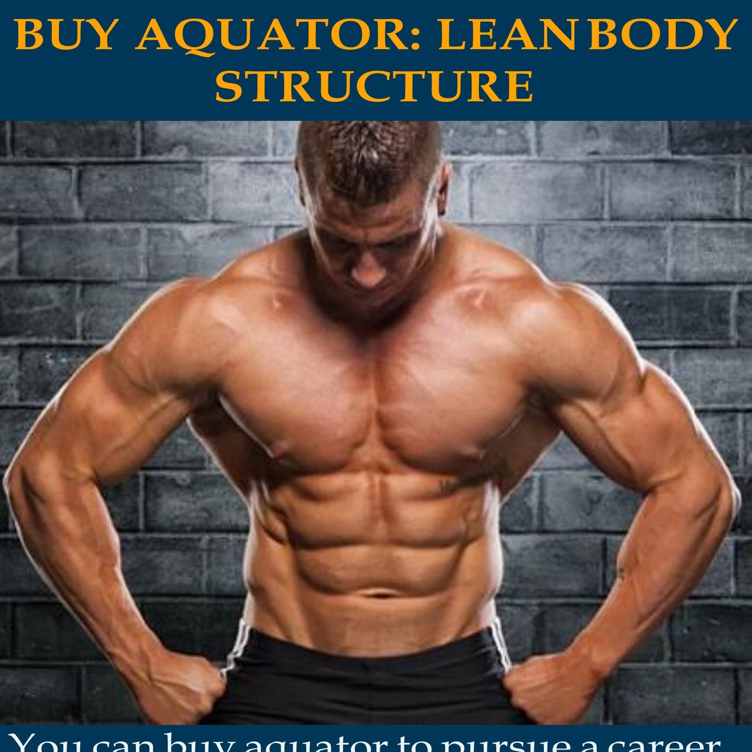Buy Aquator Lean Body Structure.docx | DocDroid