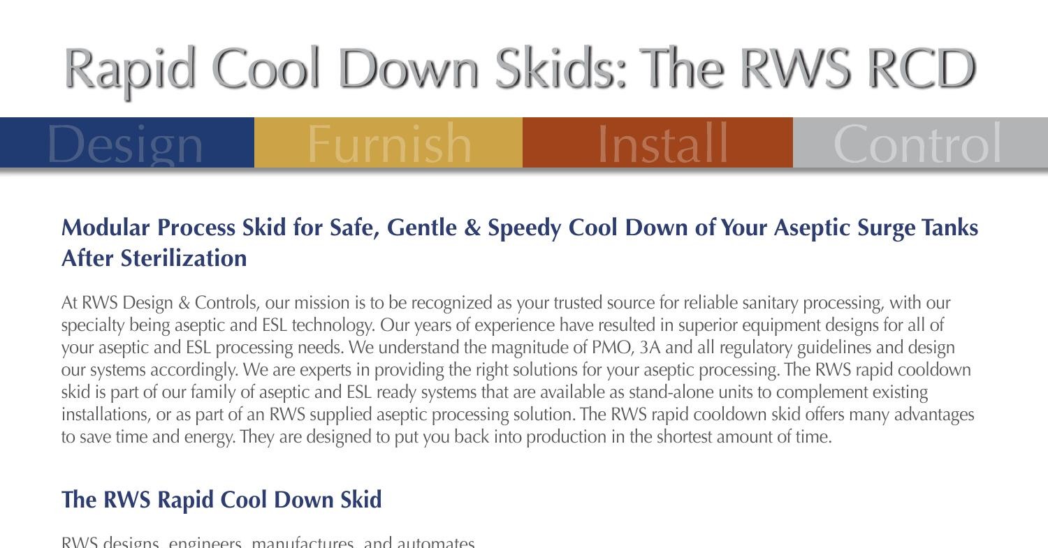 RWS Rapid Cool-Down Skids.pdf | DocDroid