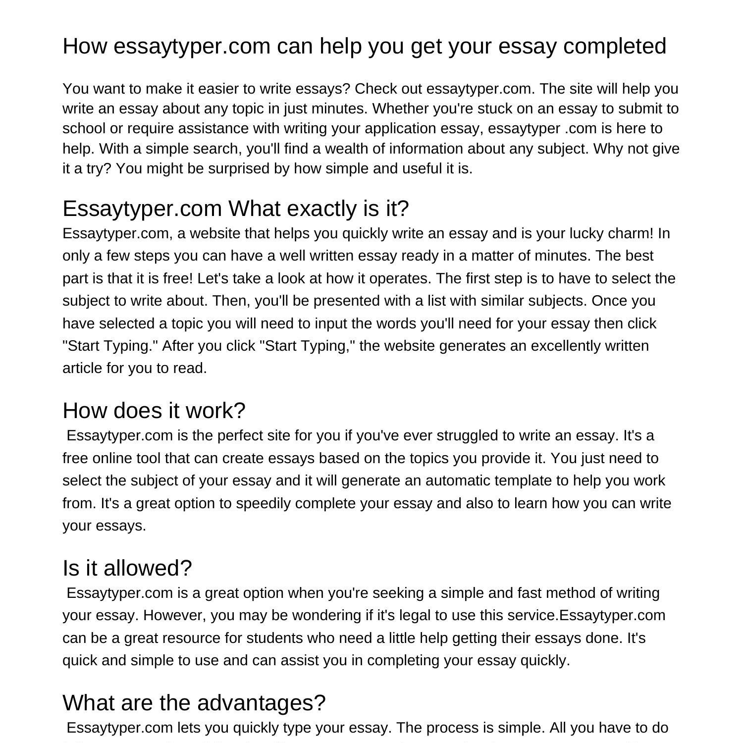 How Essaytypercom Can Help You Write An Essay Done Quickly Lqyqw pdf