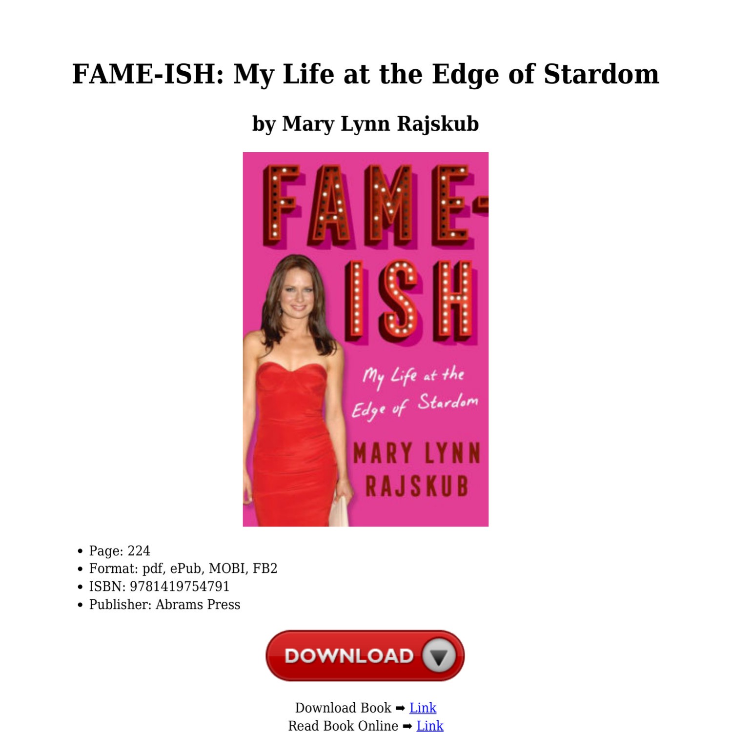 DOWNLOADS-FAME-ISH-My-Life-at.pdf | DocDroid