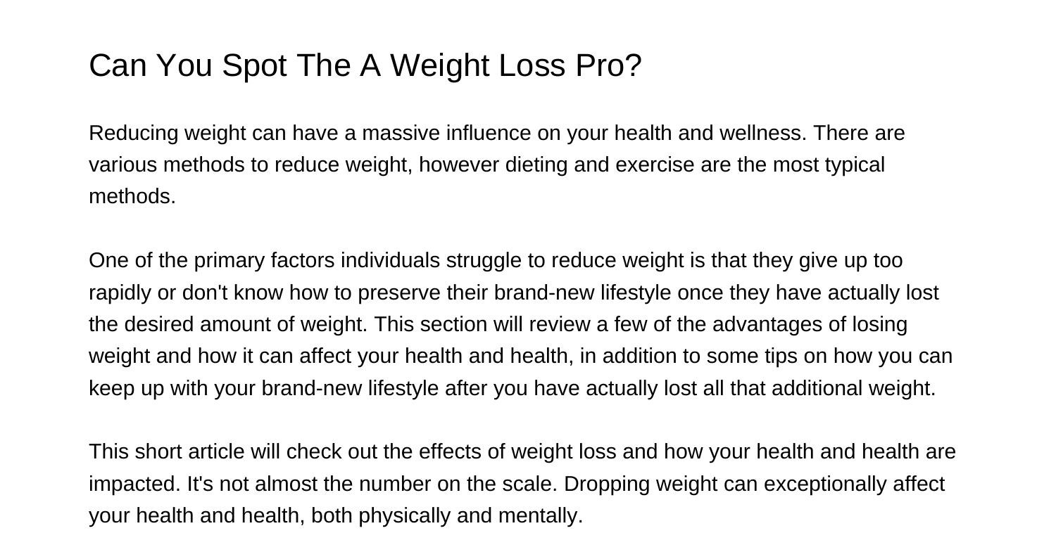 Weight Loss Question Does Size Matterdufrx.pdf.pdf | DocDroid