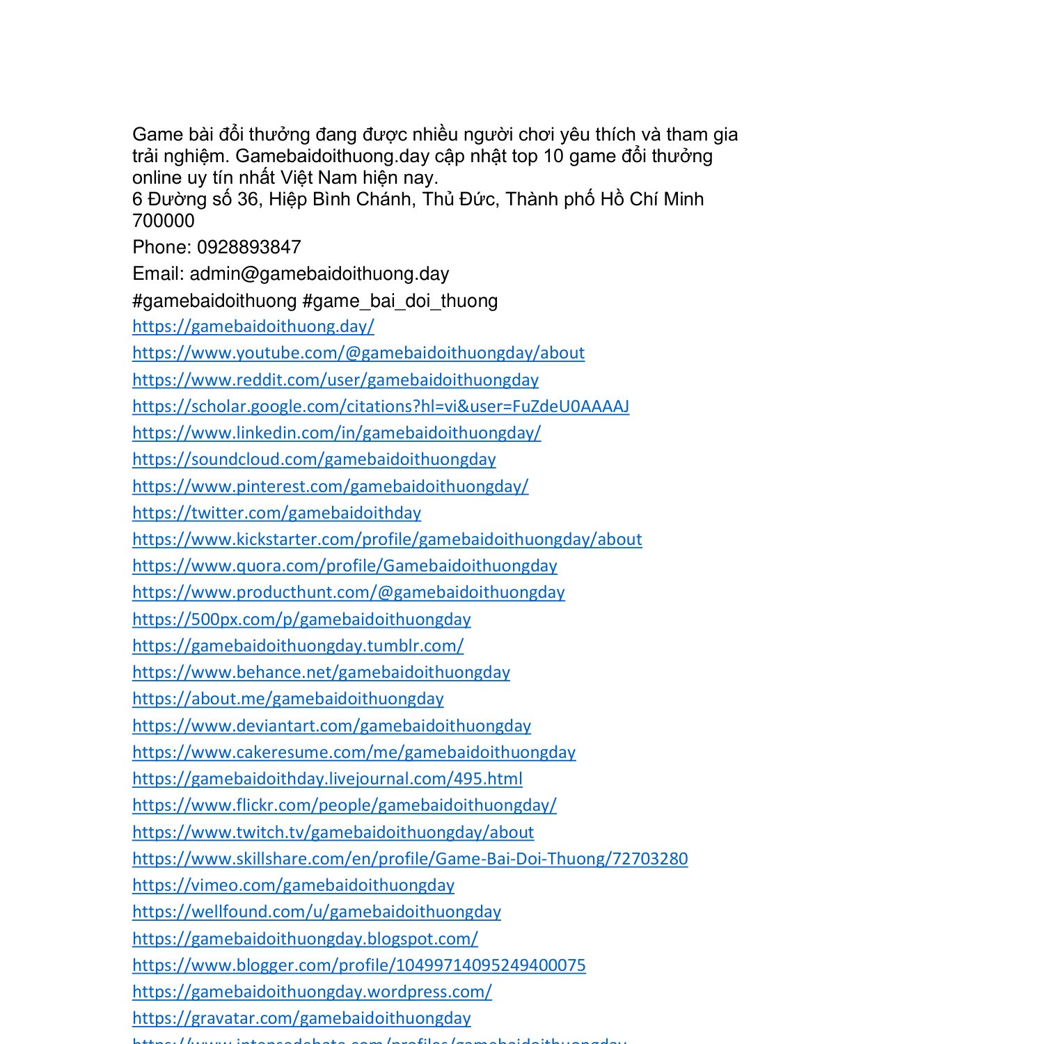 Game Bài Đổi Thưởng.docx | DocDroid