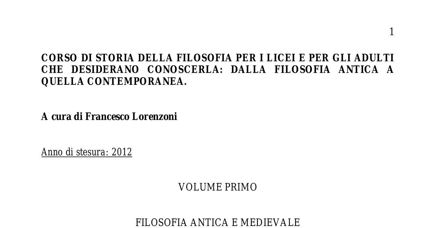Francesco Lorenzoni - Storia della Filosofia (4 Volumi, 2012).pdf | DocDroid