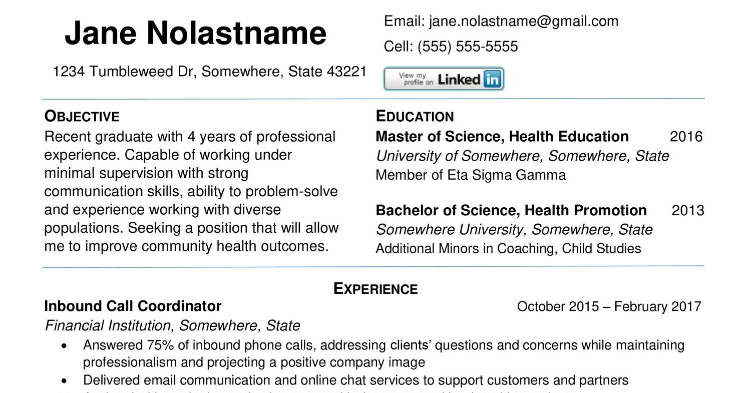 Sample resume.docx | DocDroid