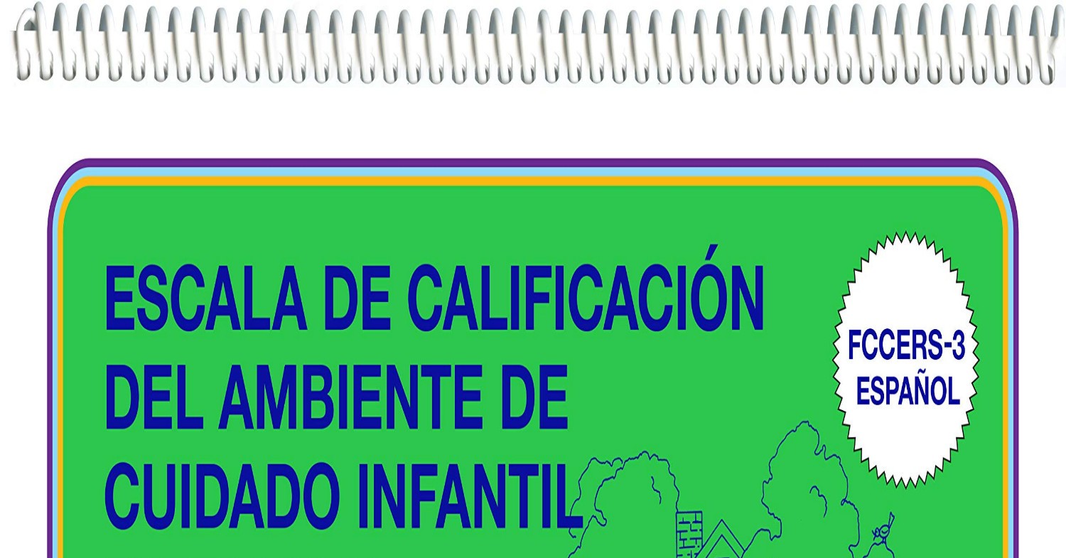 READ Escala de Calificación del Ambiente de Cuidado Infantil en Familia ...