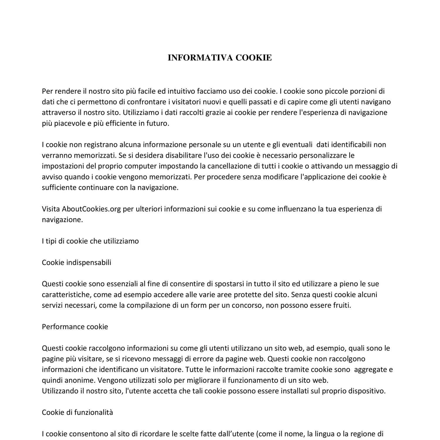 INFORMATIVA COOKIE.pdf | DocDroid
