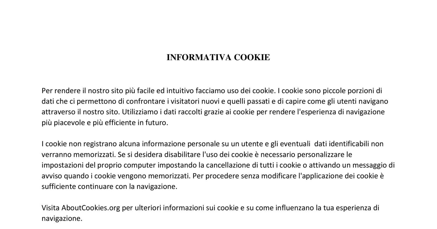 INFORMATIVA COOKIE.pdf | DocDroid