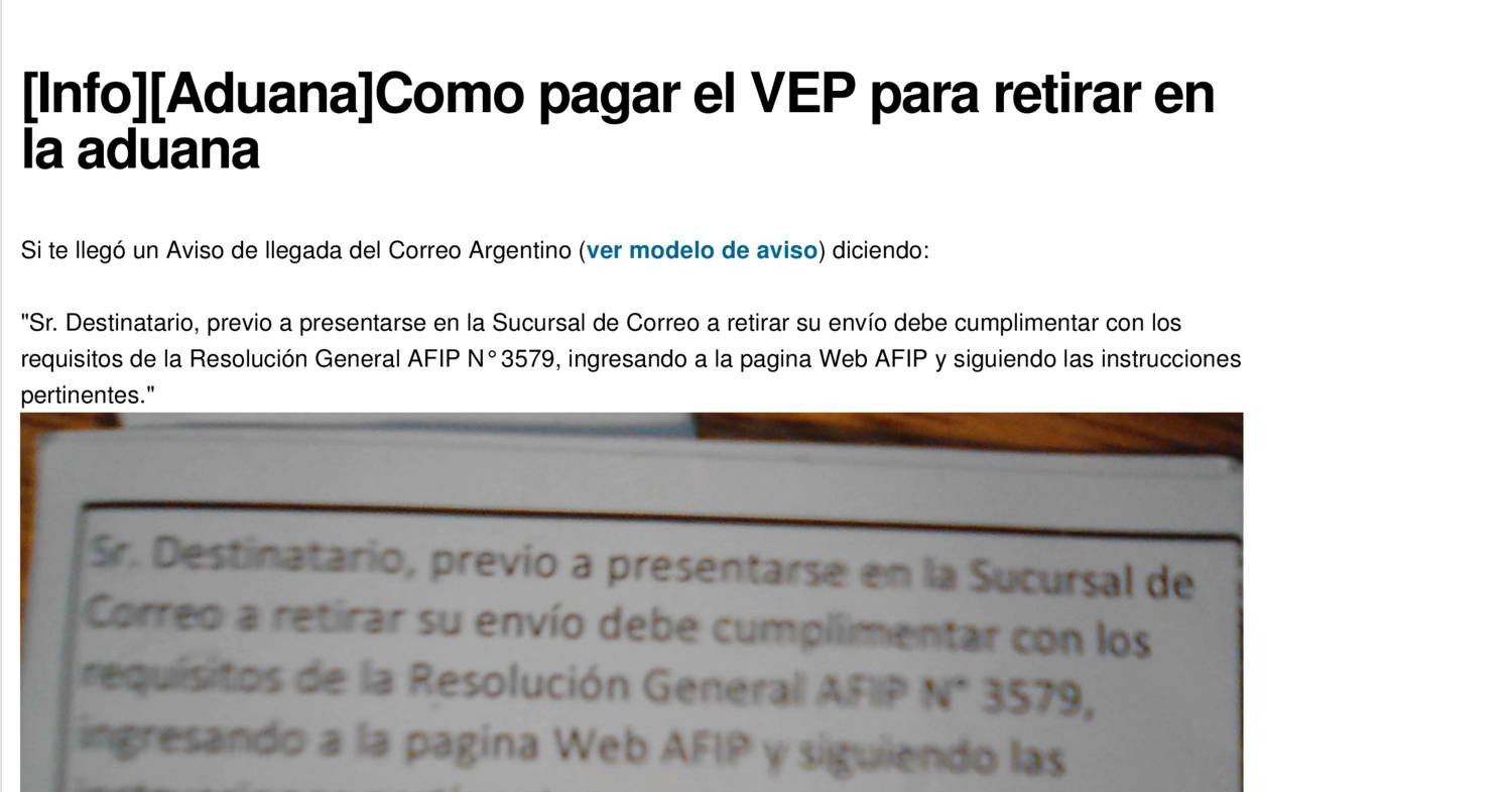 [Info][Aduana]Como pagar el VEP.pdf | DocDroid