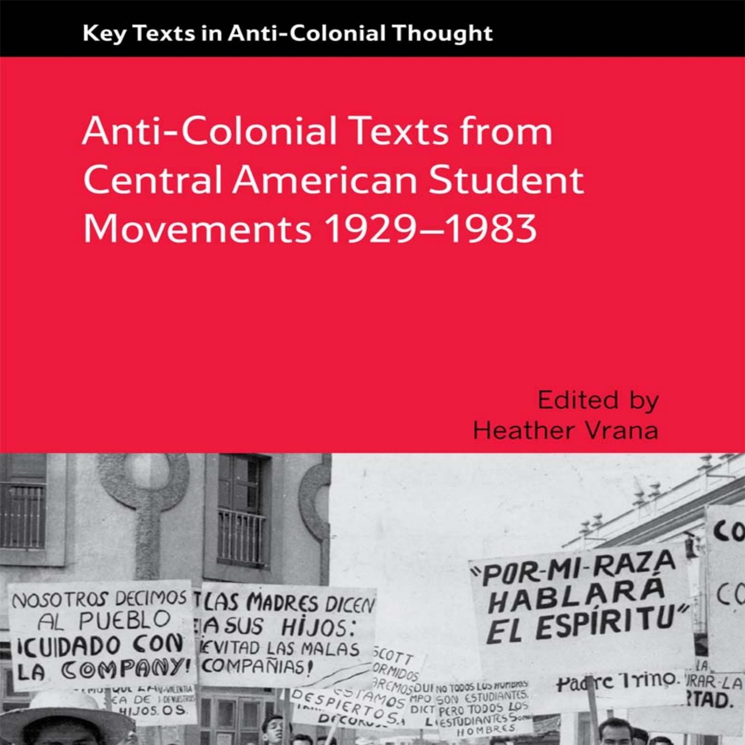 (Key Texts in Anti-Colonial Thought Series) VranHeather - Anti-Colonial ...
