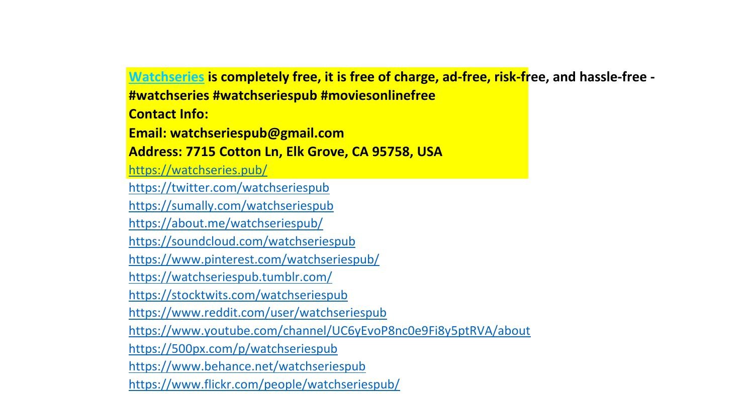 watchseriespub.xls | DocDroid