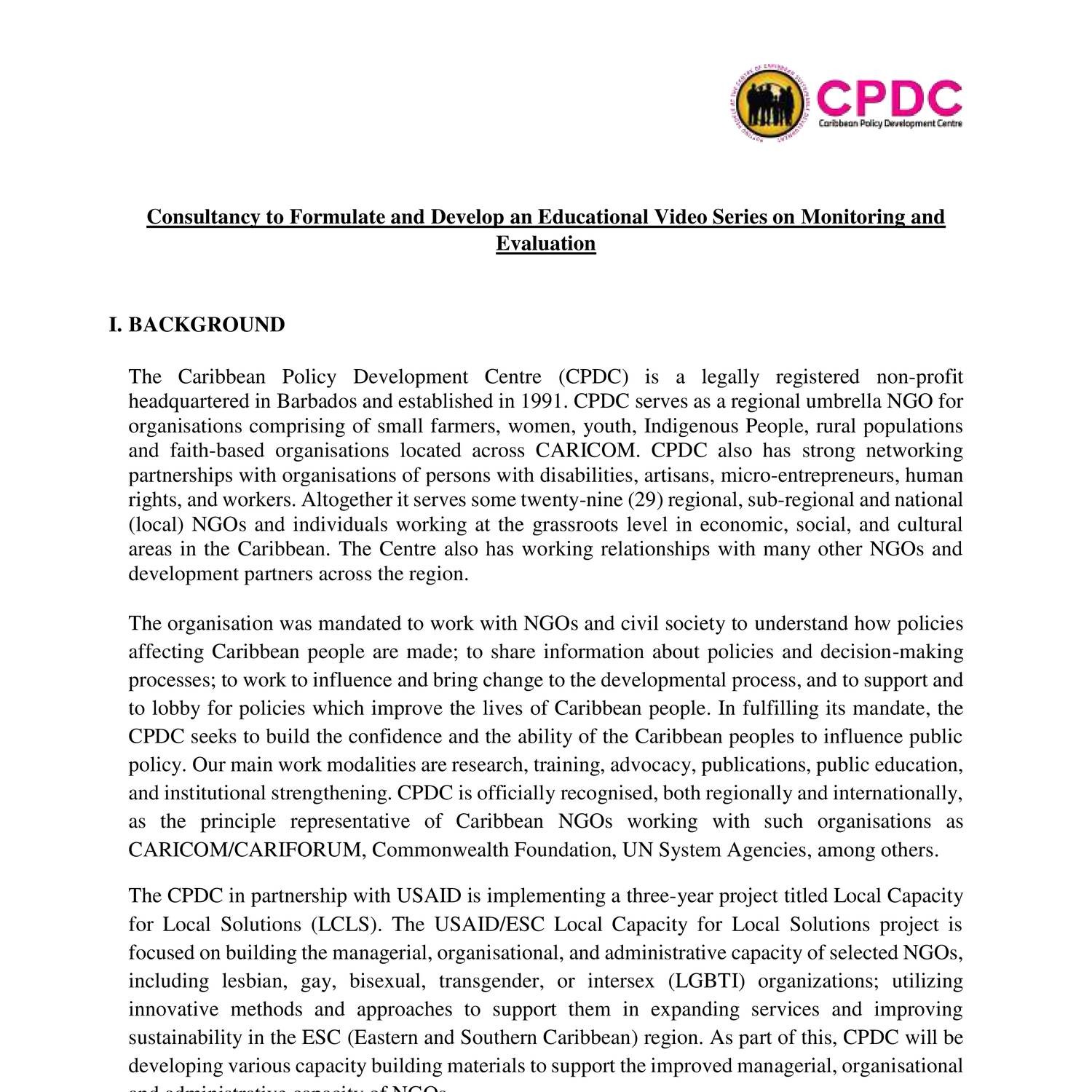 TERMS OF REFERENCE - Monitoring and Evaluation Videos.pdf | DocDroid