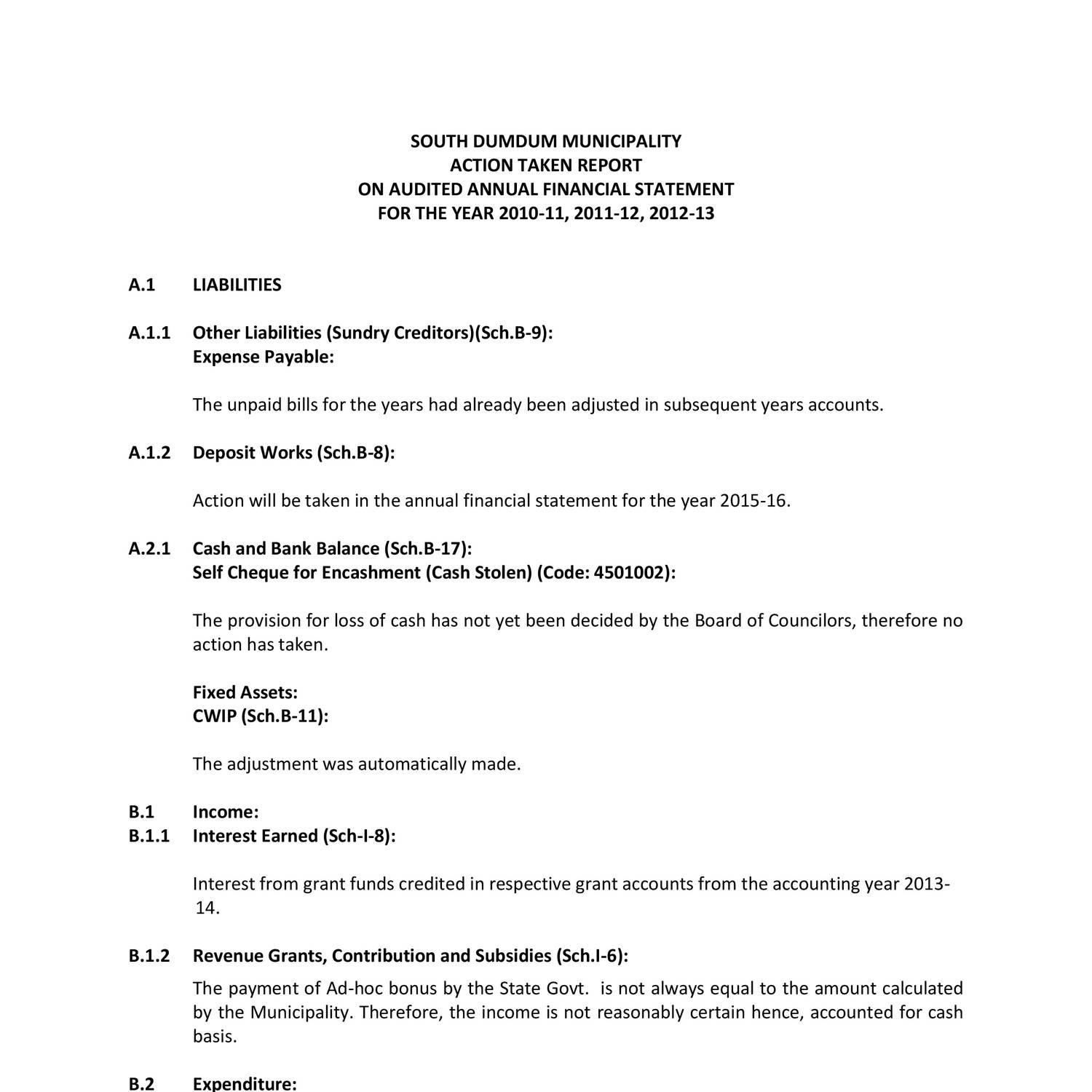 South Dum Dum-Action taken report-2007-08-30.03.17(1).doc | DocDroid