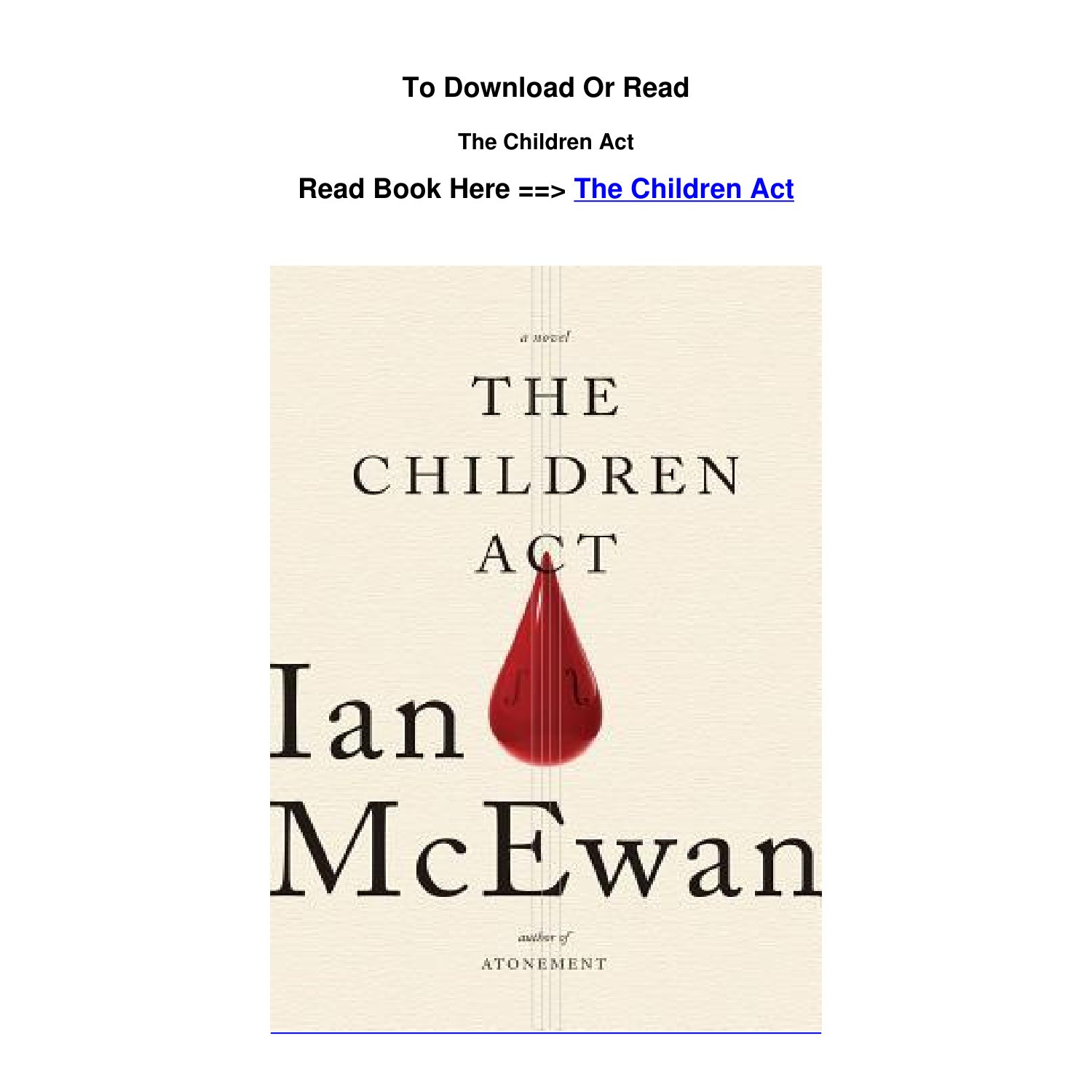 ePub DOWNLOAD The Children Act By Ian McEwan.pdf | DocDroid