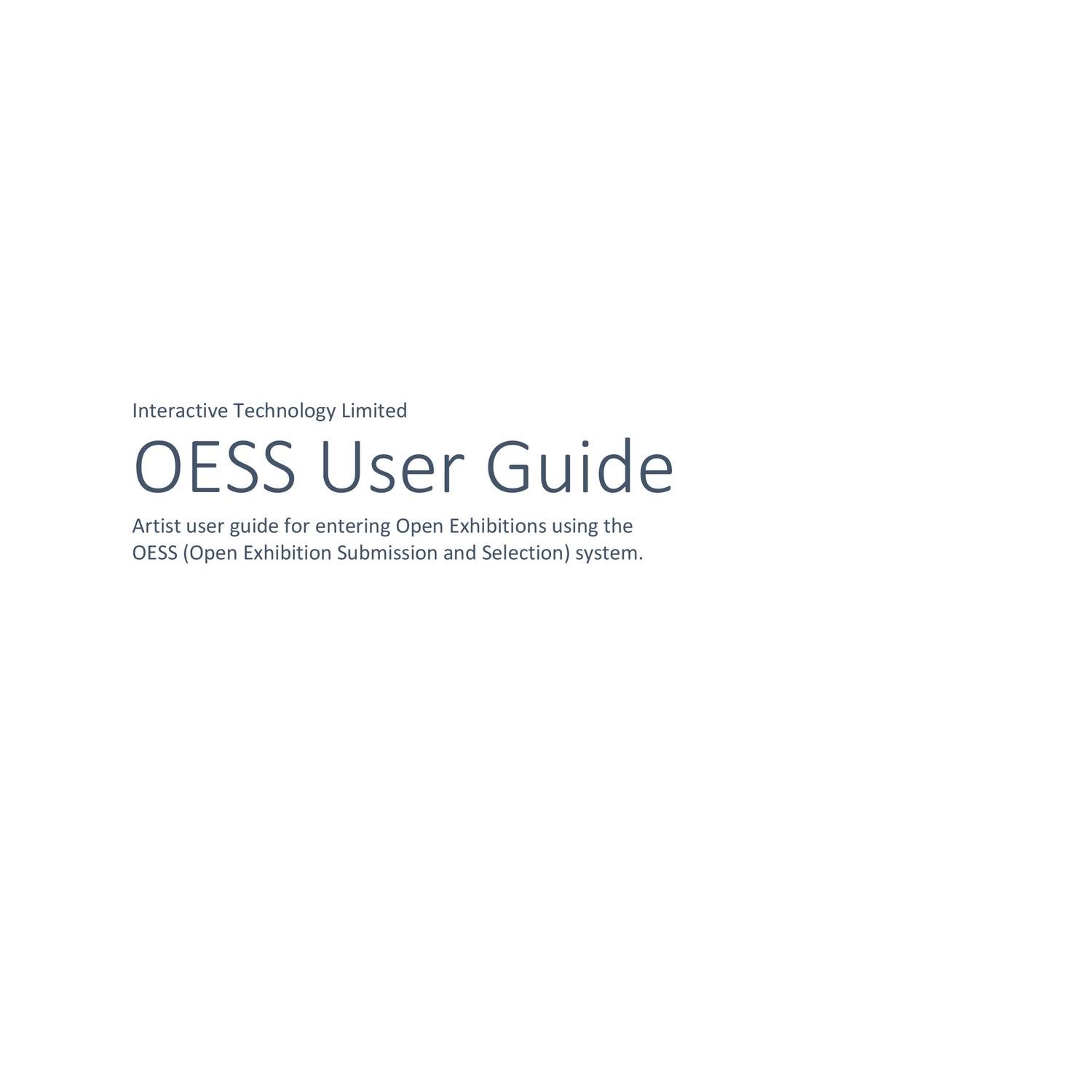 OESS User Guide.pdf | DocDroid