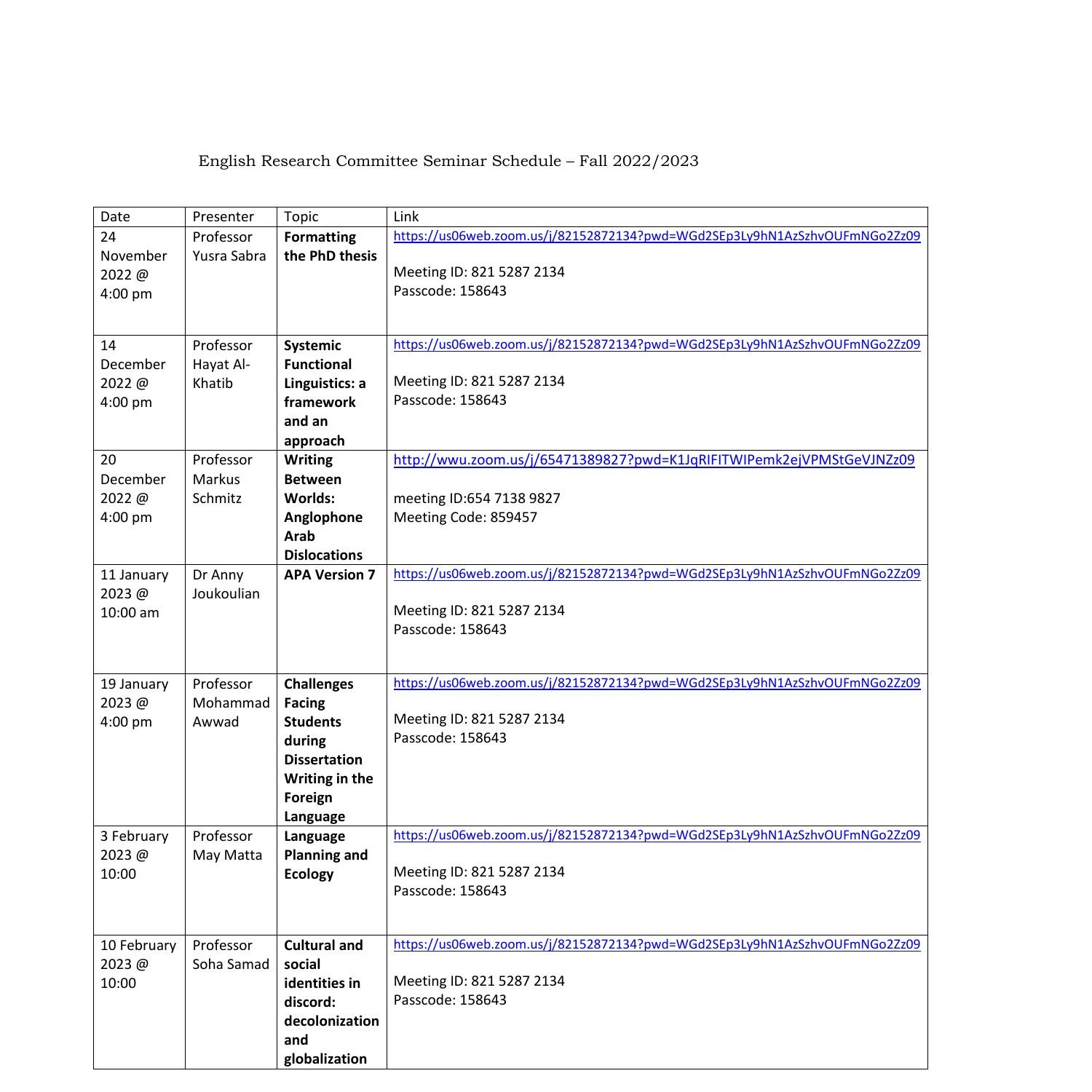 English Research Committee Seminars - Fall 2023.docx | DocDroid