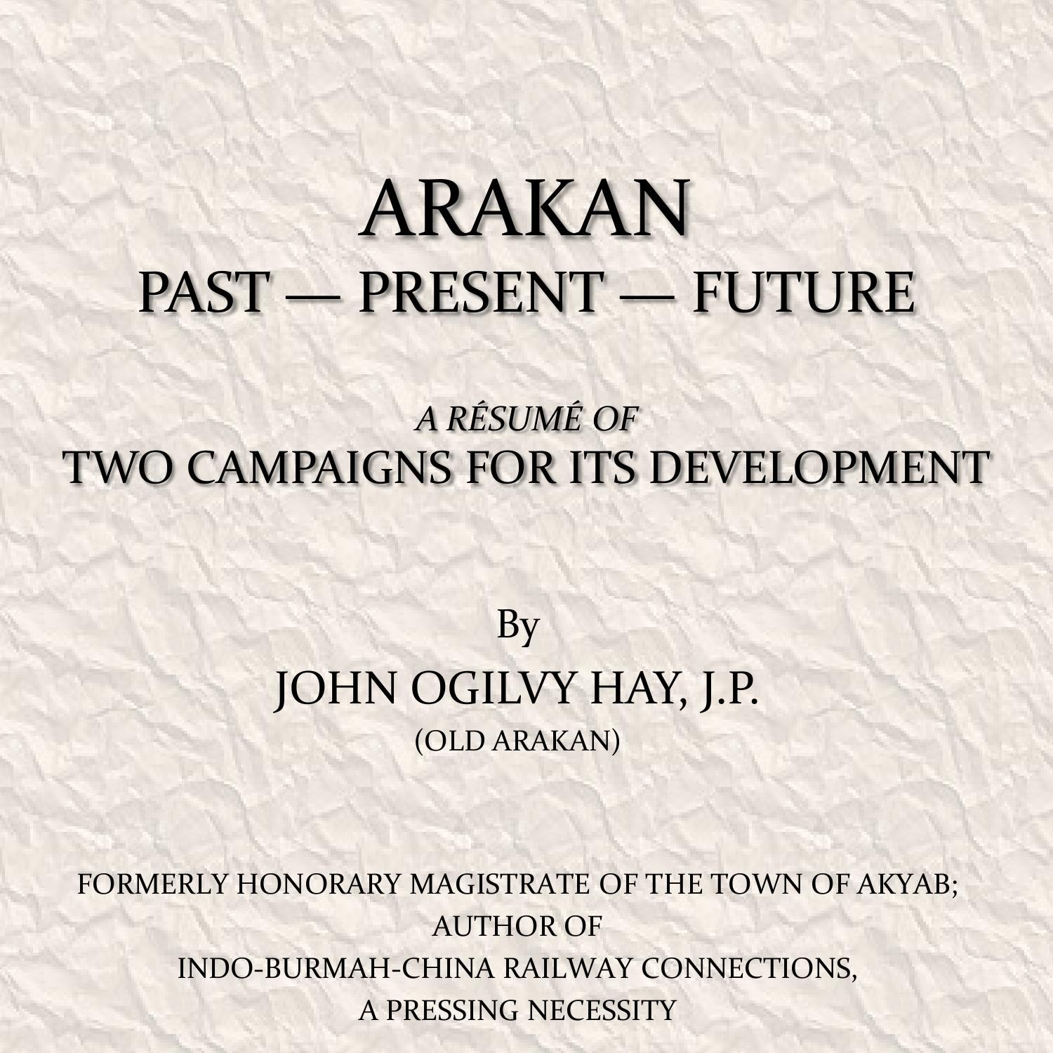 Arakan, British Early Report.pdf | DocDroid