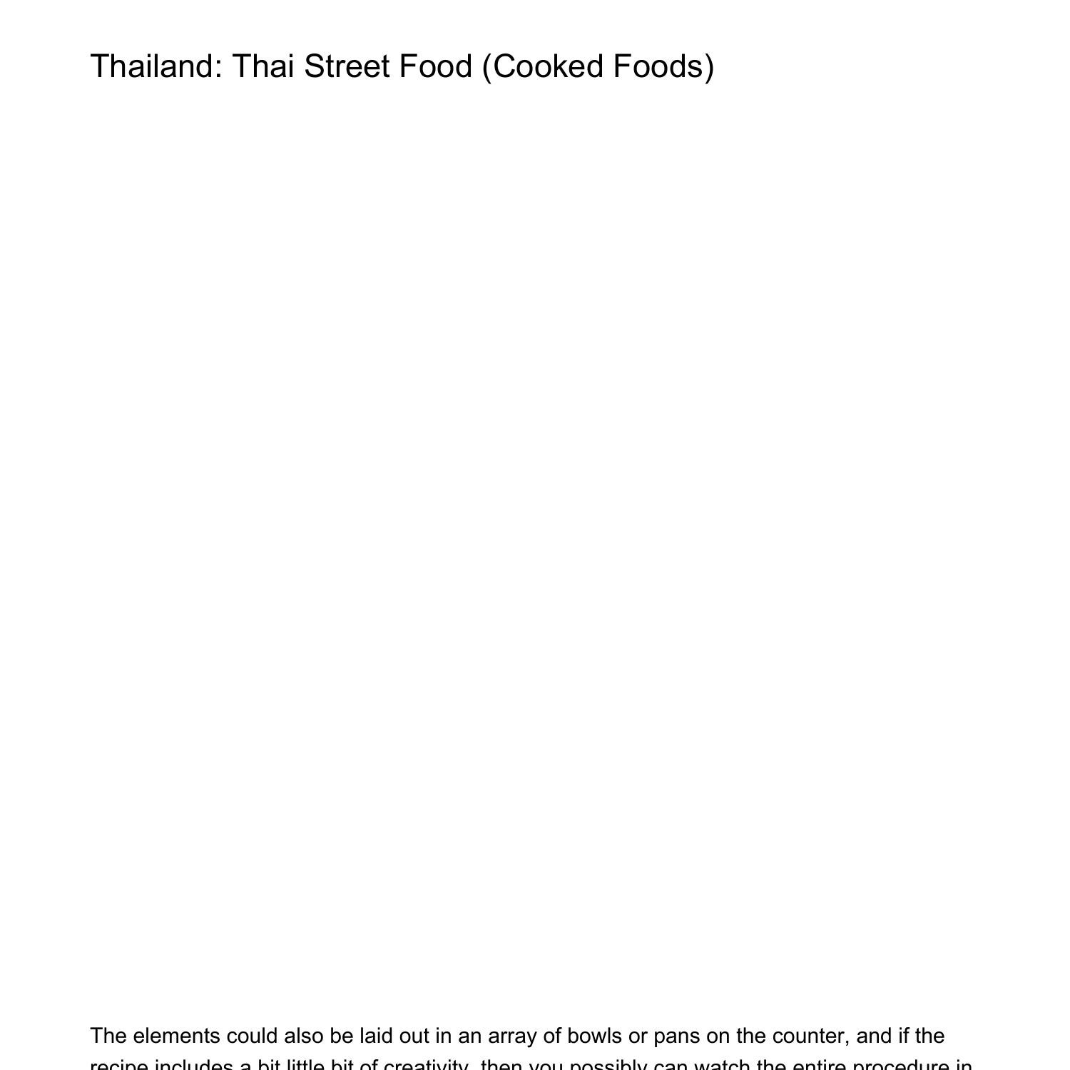 Thailand Thai Street Food Cooked Foodsdiklk.pdf.pdf | DocDroid