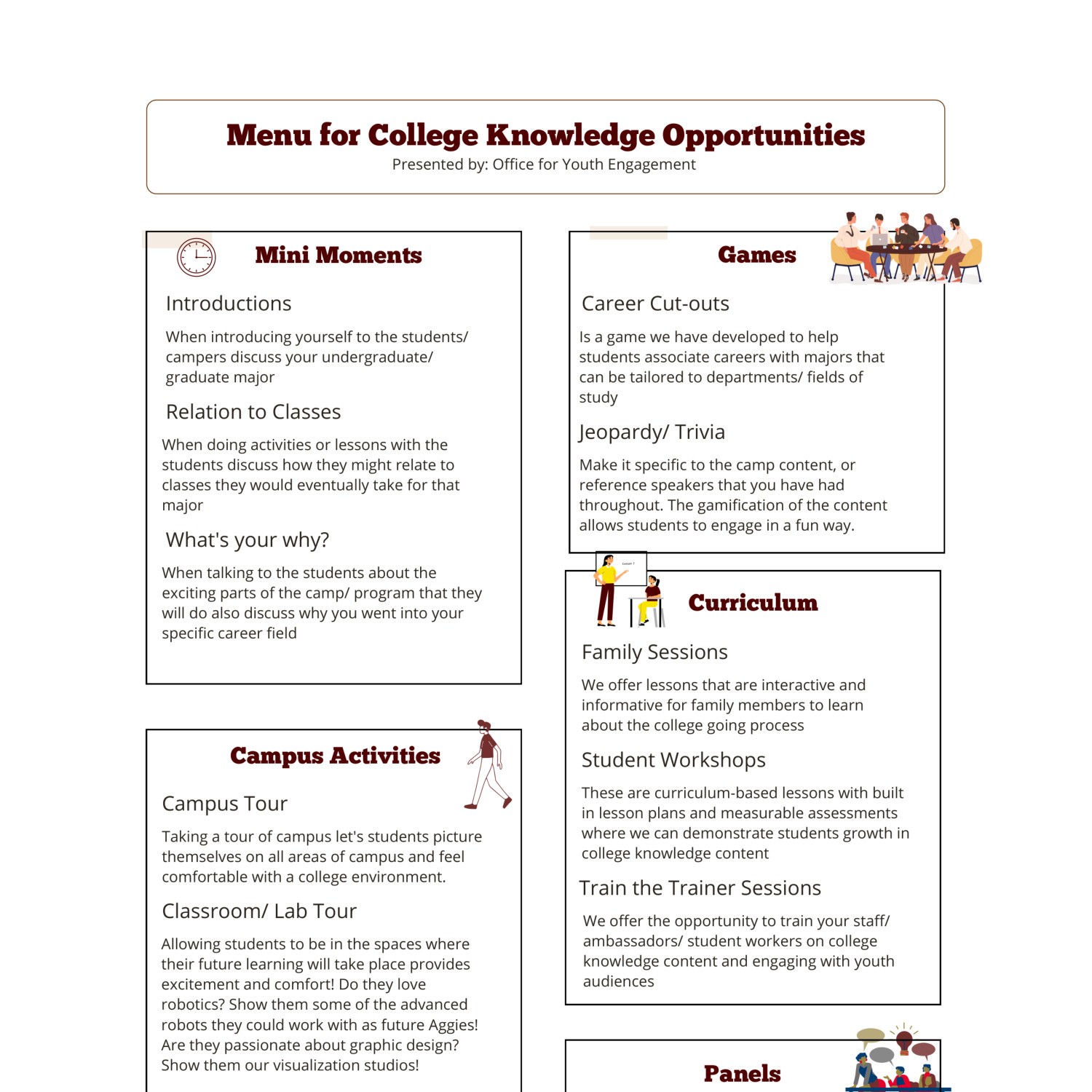 OYE College Knowledge Menu_09.2023.pdf | DocDroid
