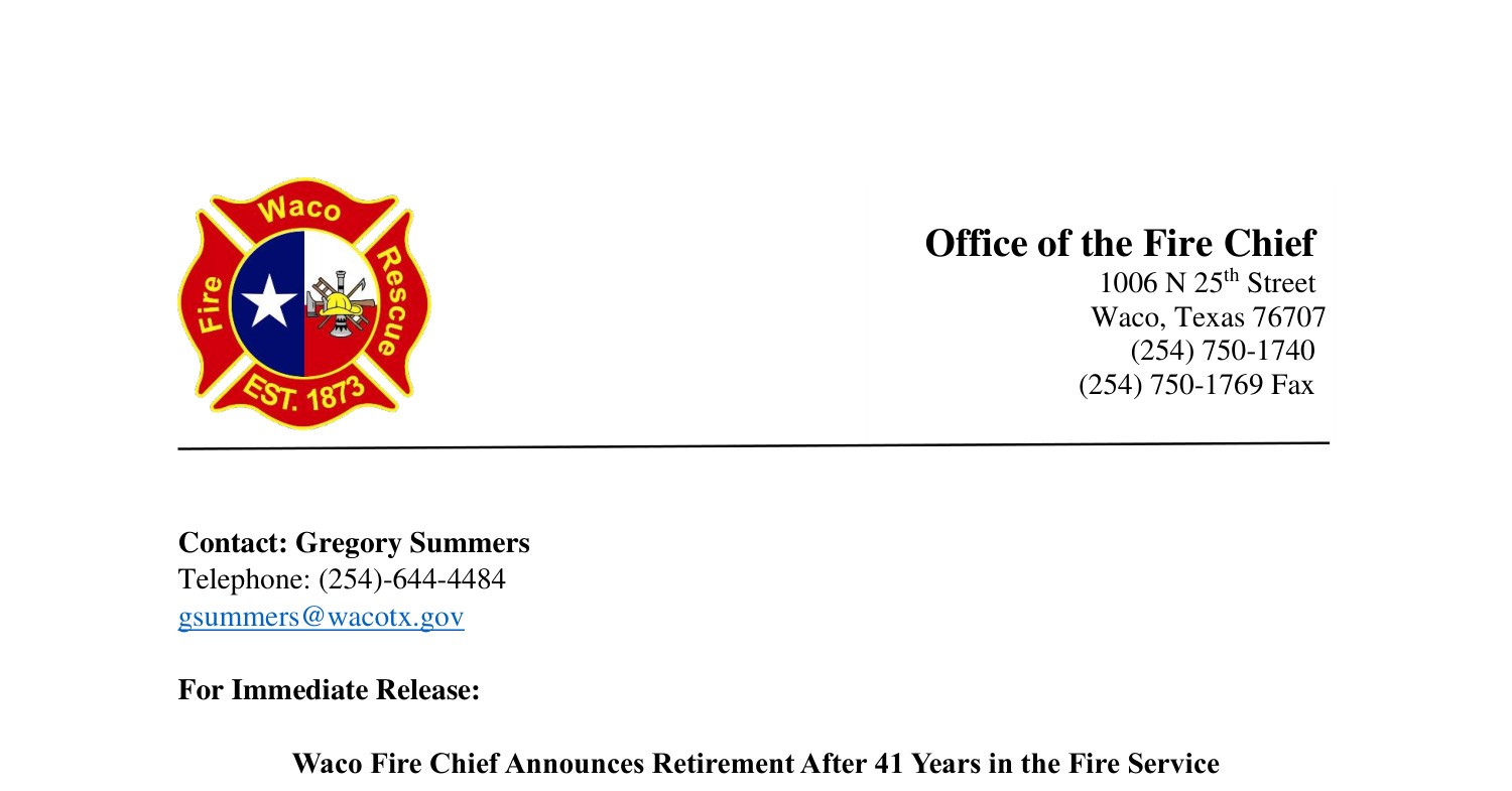 Fire Chief Letter.docx | DocDroid