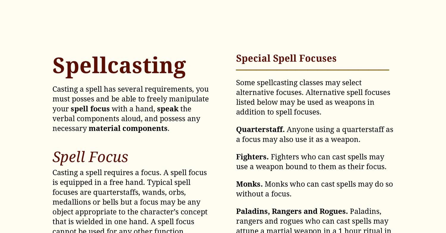 Homebrew Spellcasting.pdf | DocDroid