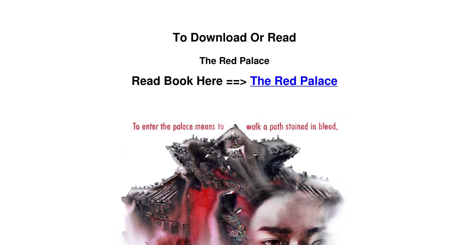 DOWNLOAD epub The Red Palace by June Hur.pdf | DocDroid