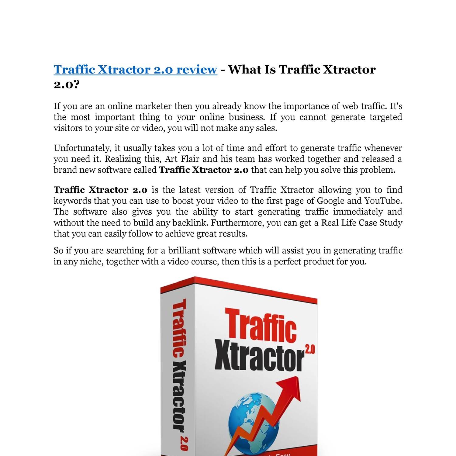 Traffic Xtractor 2.0 review demo and $14800 bonuses.pdf | DocDroid