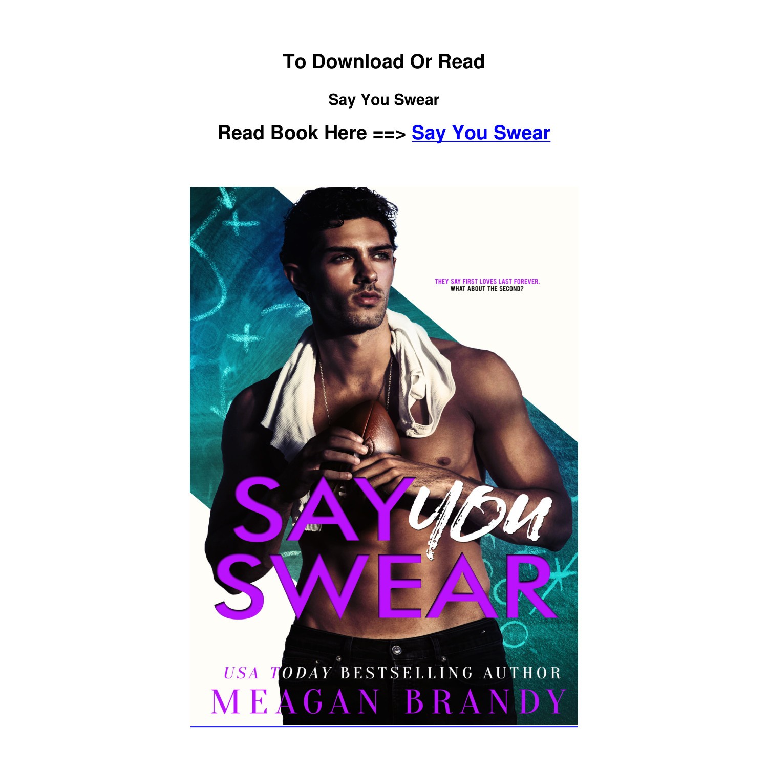 Download EPUB Say You Swear BY Meagan Brandy.pdf | DocDroid