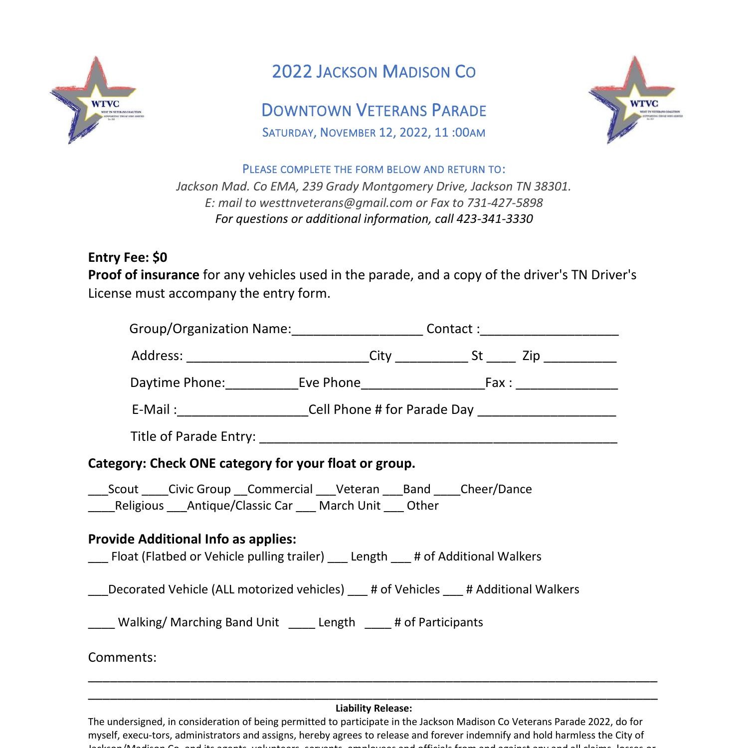2022 Parade Form Entry.pdf | DocDroid