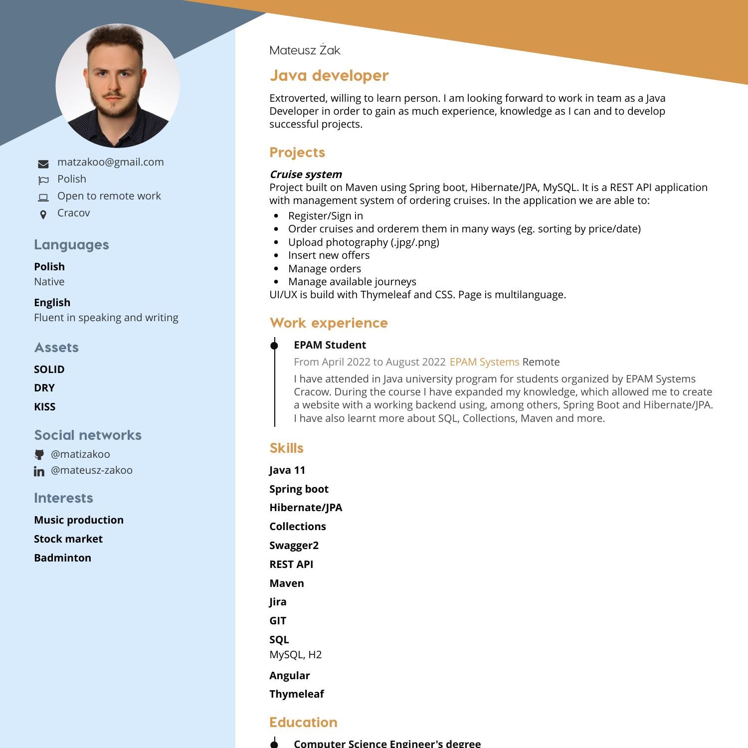 CV Mateusz Żak .pdf | DocDroid