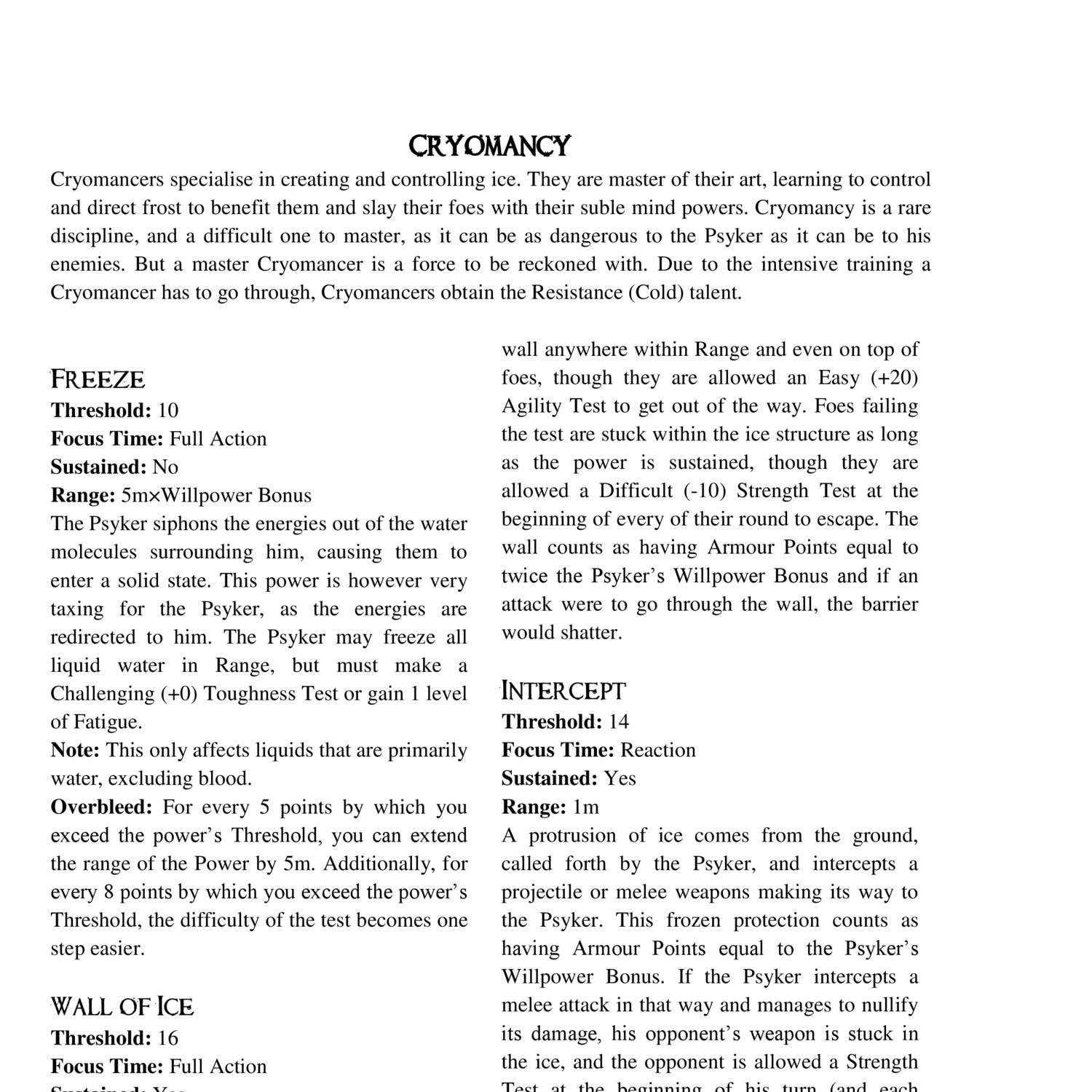 Cryomancy v2.pdf | DocDroid