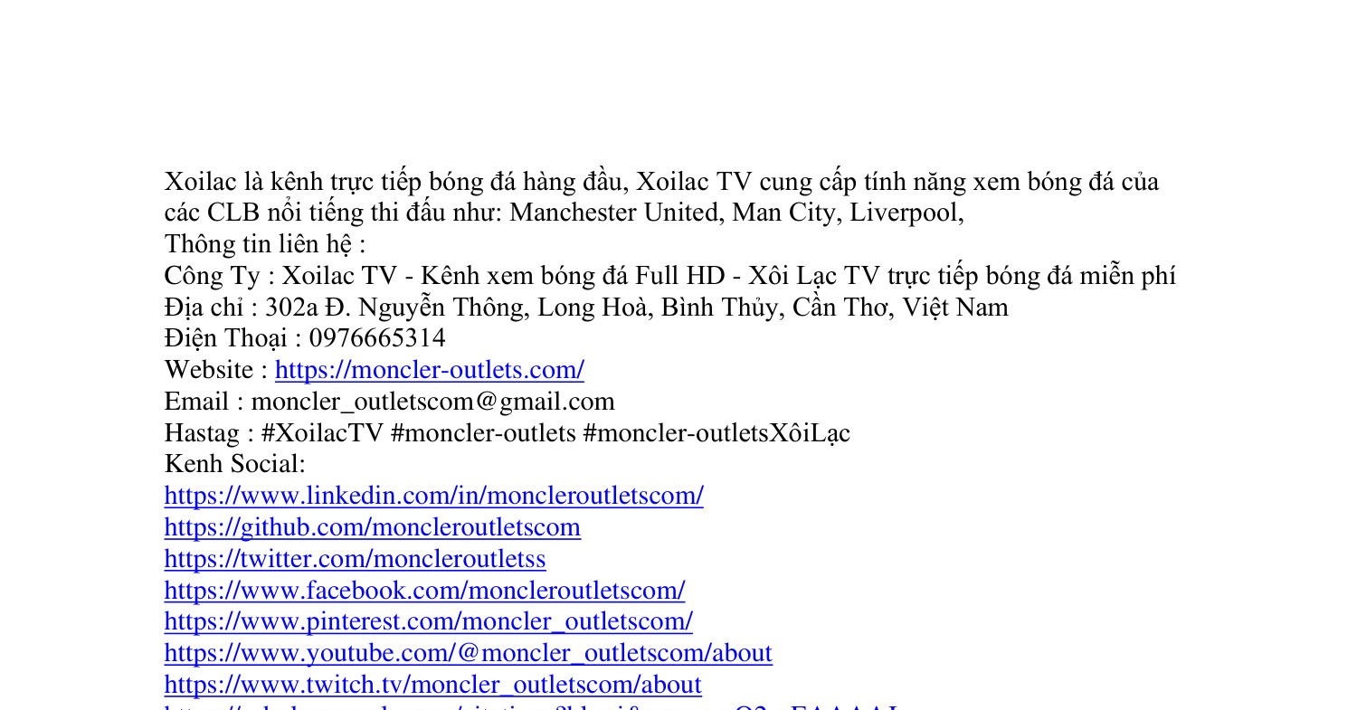 Xoilac TV.docx | DocDroid