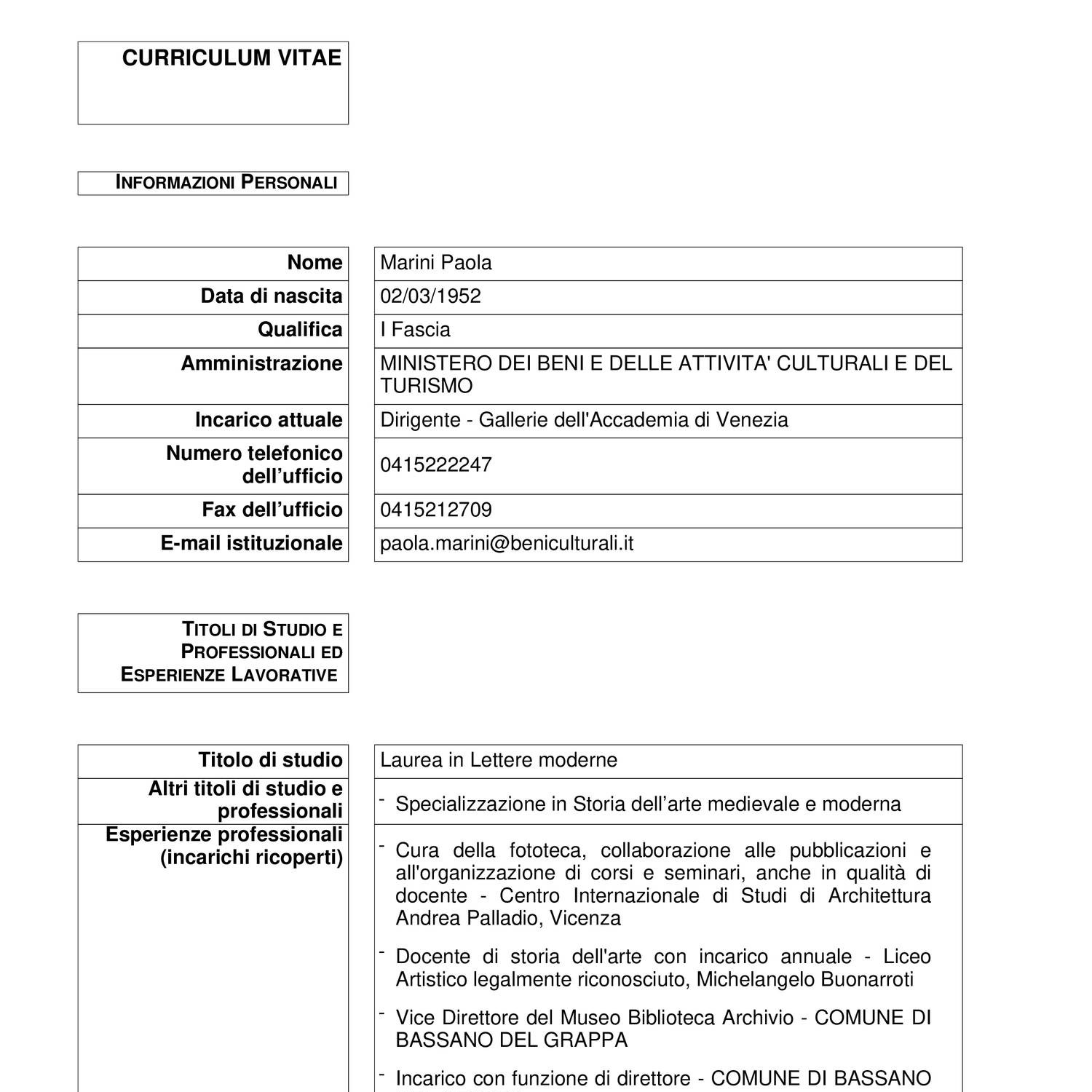 CV Paola Marini.pdf | DocDroid