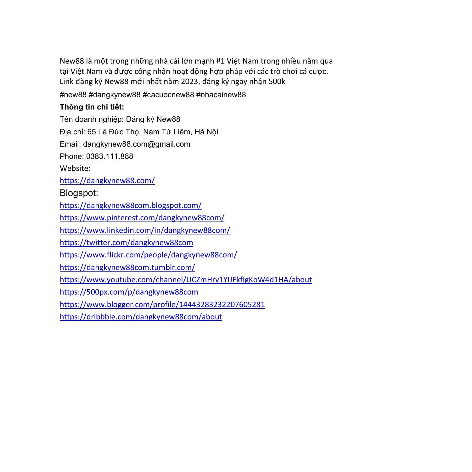 Đăng ký New88.docx | DocDroid